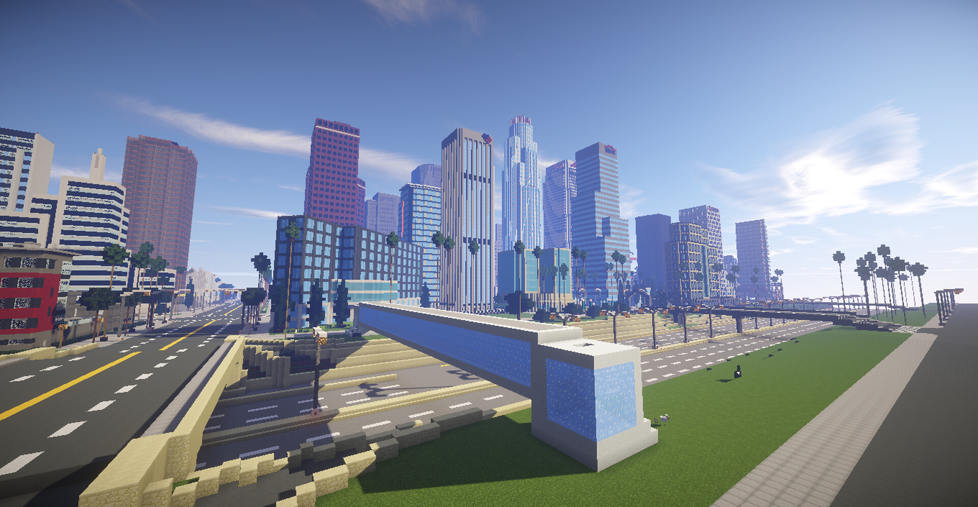 Minecraft Los Angeles Map It was postponed Minecraft Map