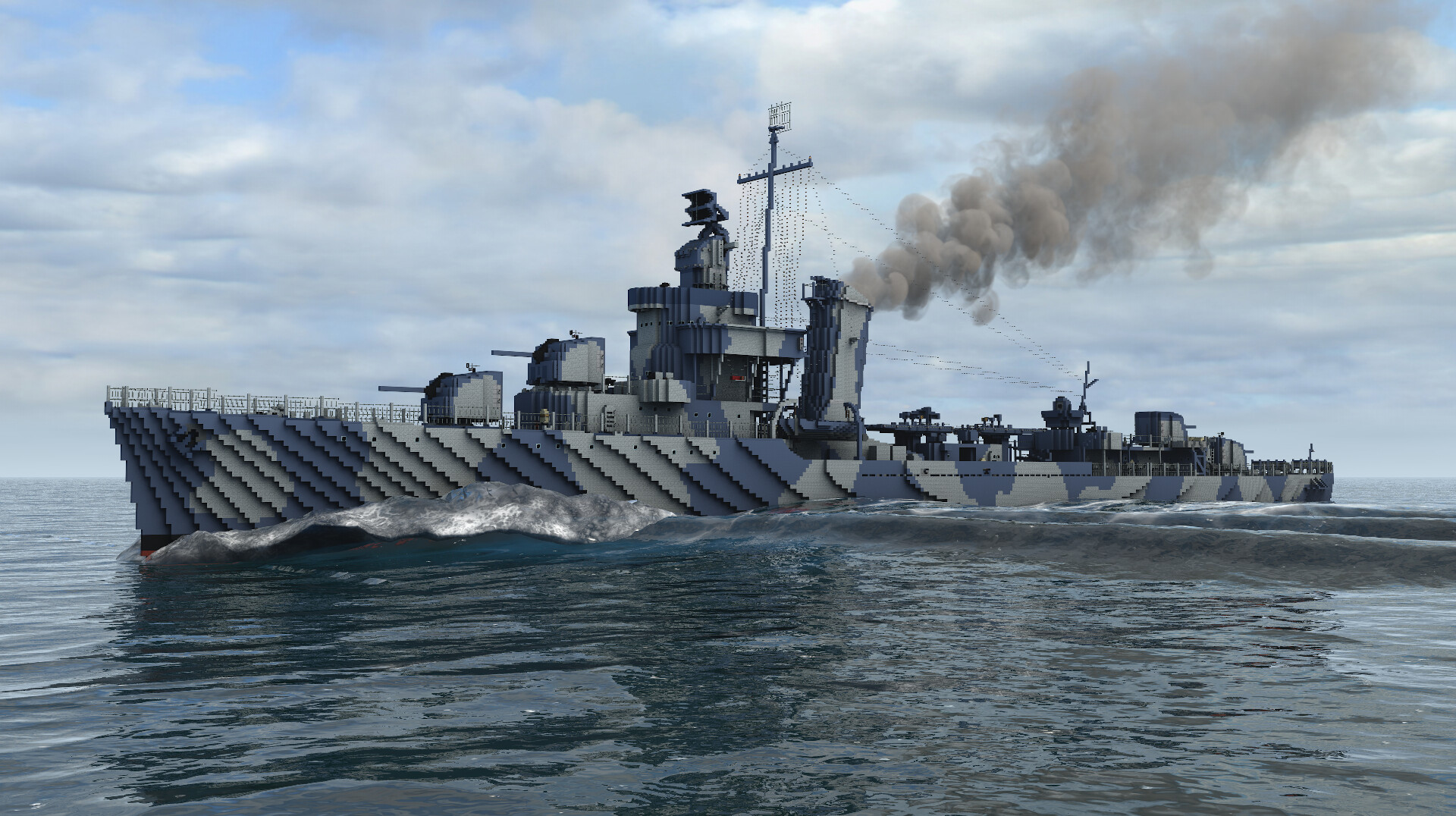 USS Hammann Minecraft Map