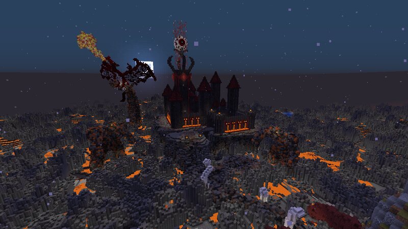 Evil Castle Map Minecraft Map