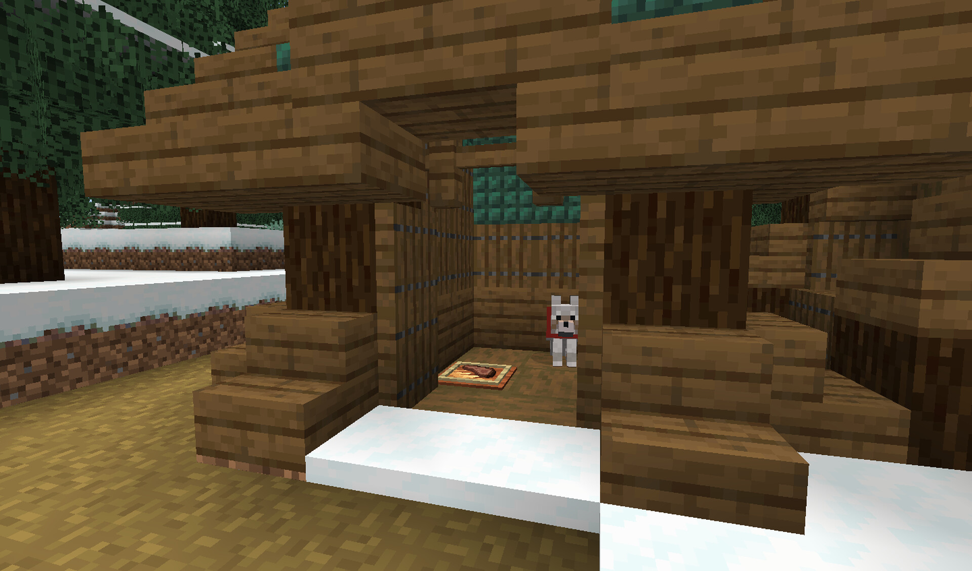 Winter cabin! Minecraft Map