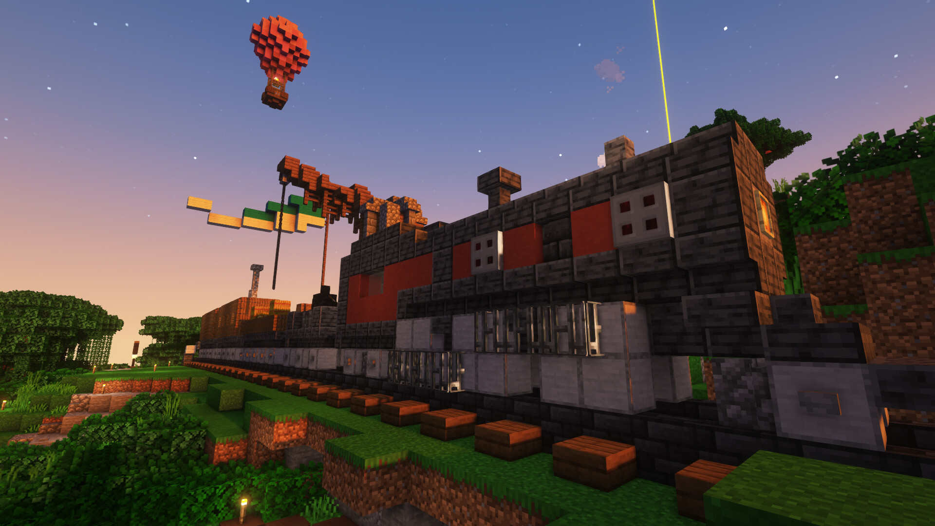 Cargo Train express Minecraft Map