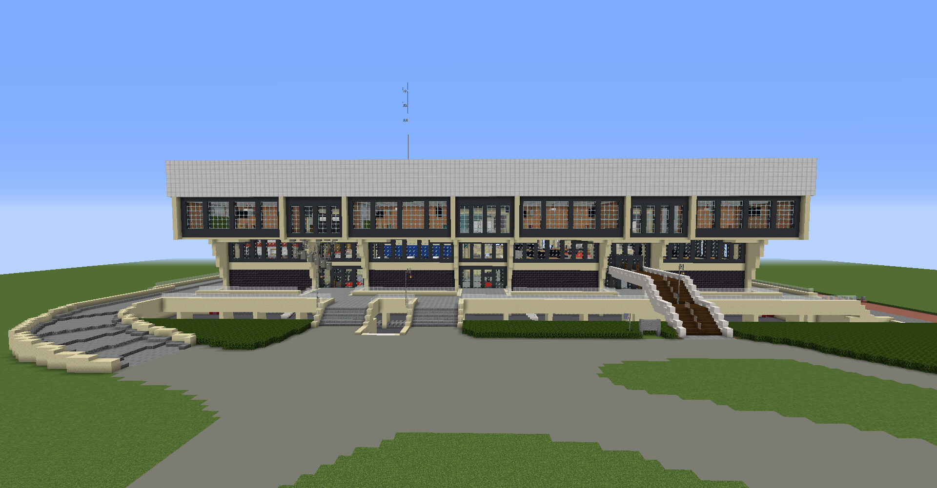Auditorium building (TU Eindhoven) [1.16.5] Minecraft Map