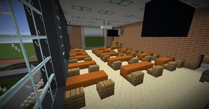 Auditorium building (TU Eindhoven) [1.16.5] Minecraft Map