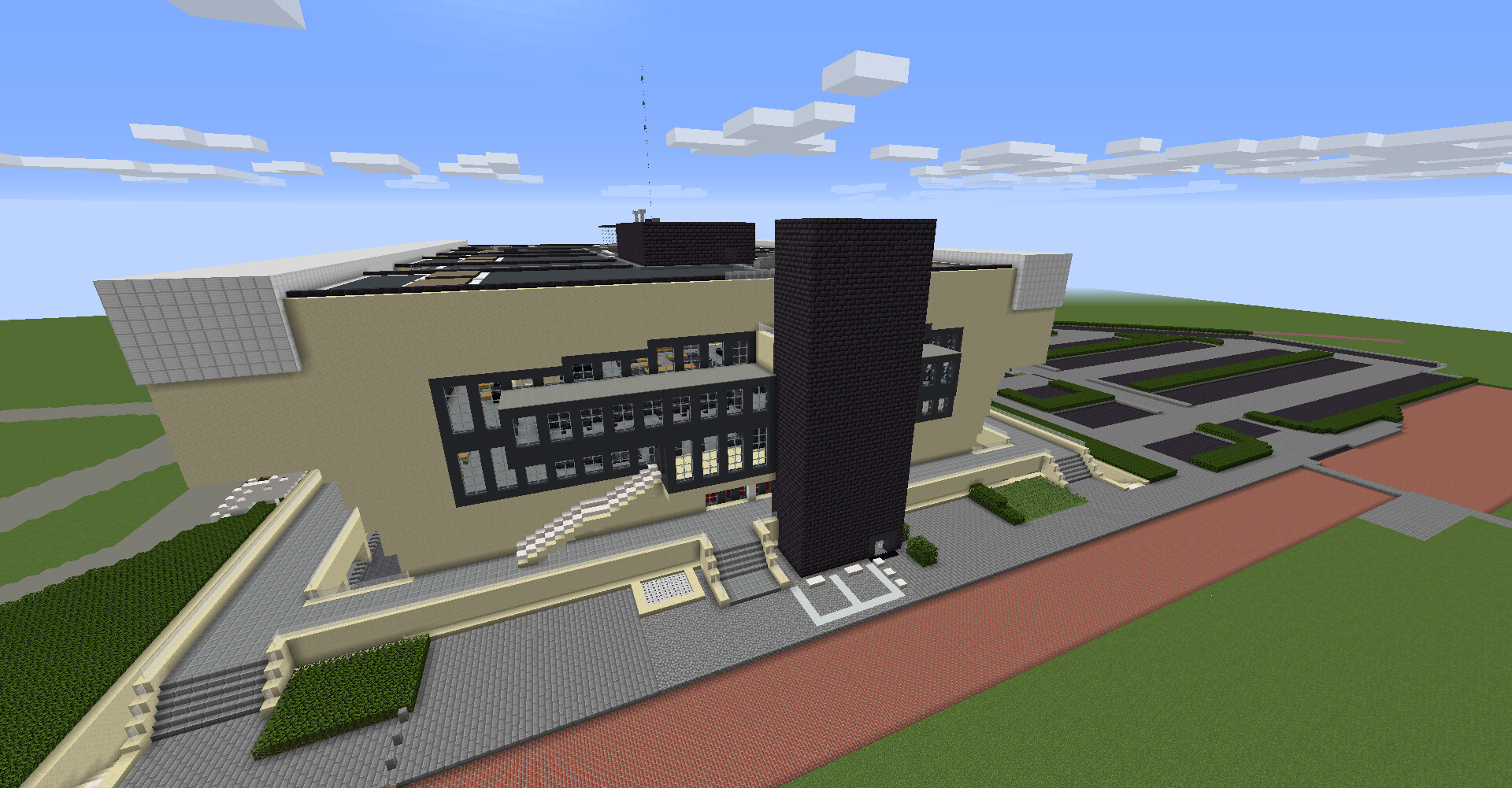 Auditorium building (TU Eindhoven) [1.16.5] Minecraft Map