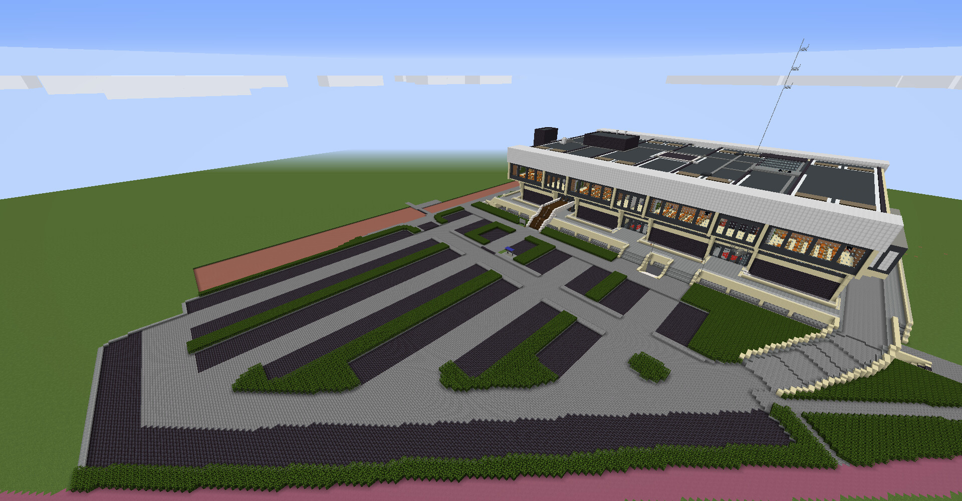 Auditorium building (TU Eindhoven) [1.16.5] Minecraft Map