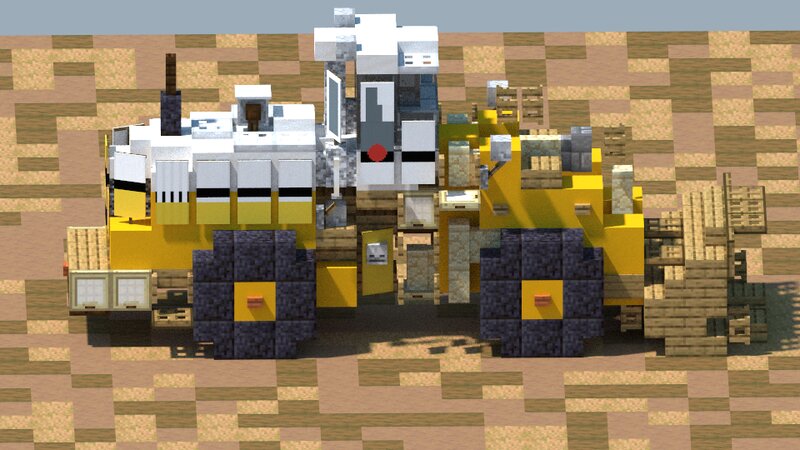 International 560 Payloader, Wheel Loader [With Download] Minecraft Map