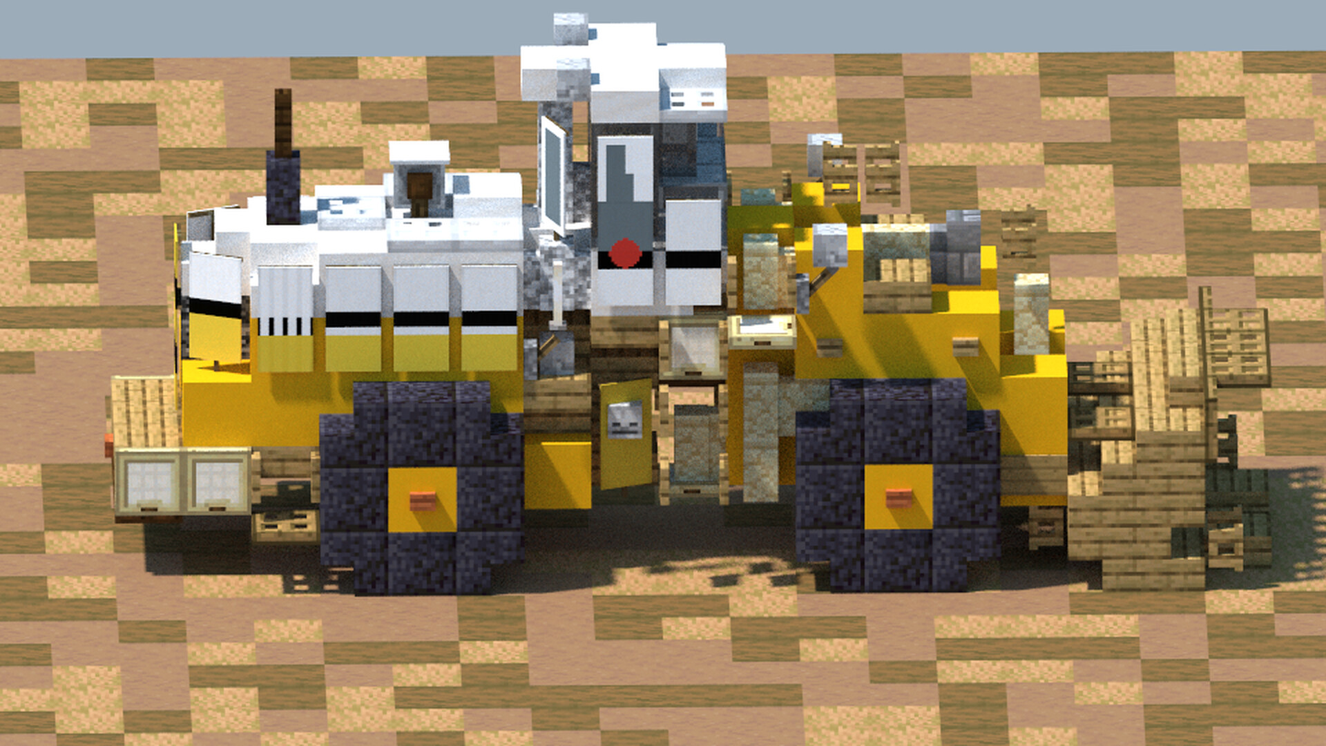 International 560 Payloader, Wheel Loader [With Download] Minecraft Map