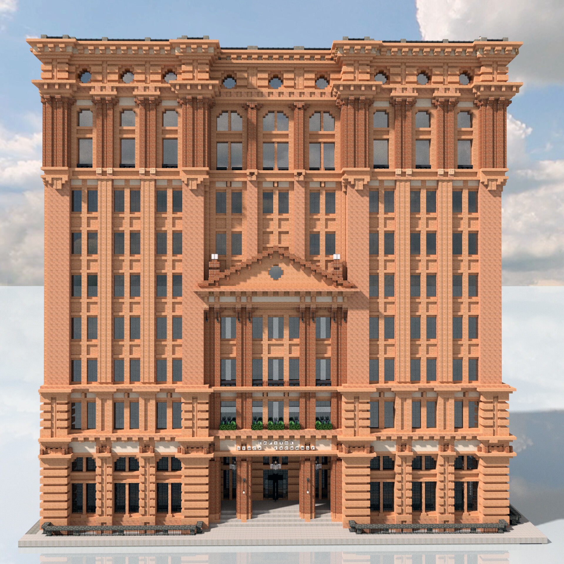 Capitol Stock Exchange Building Minecraft Map