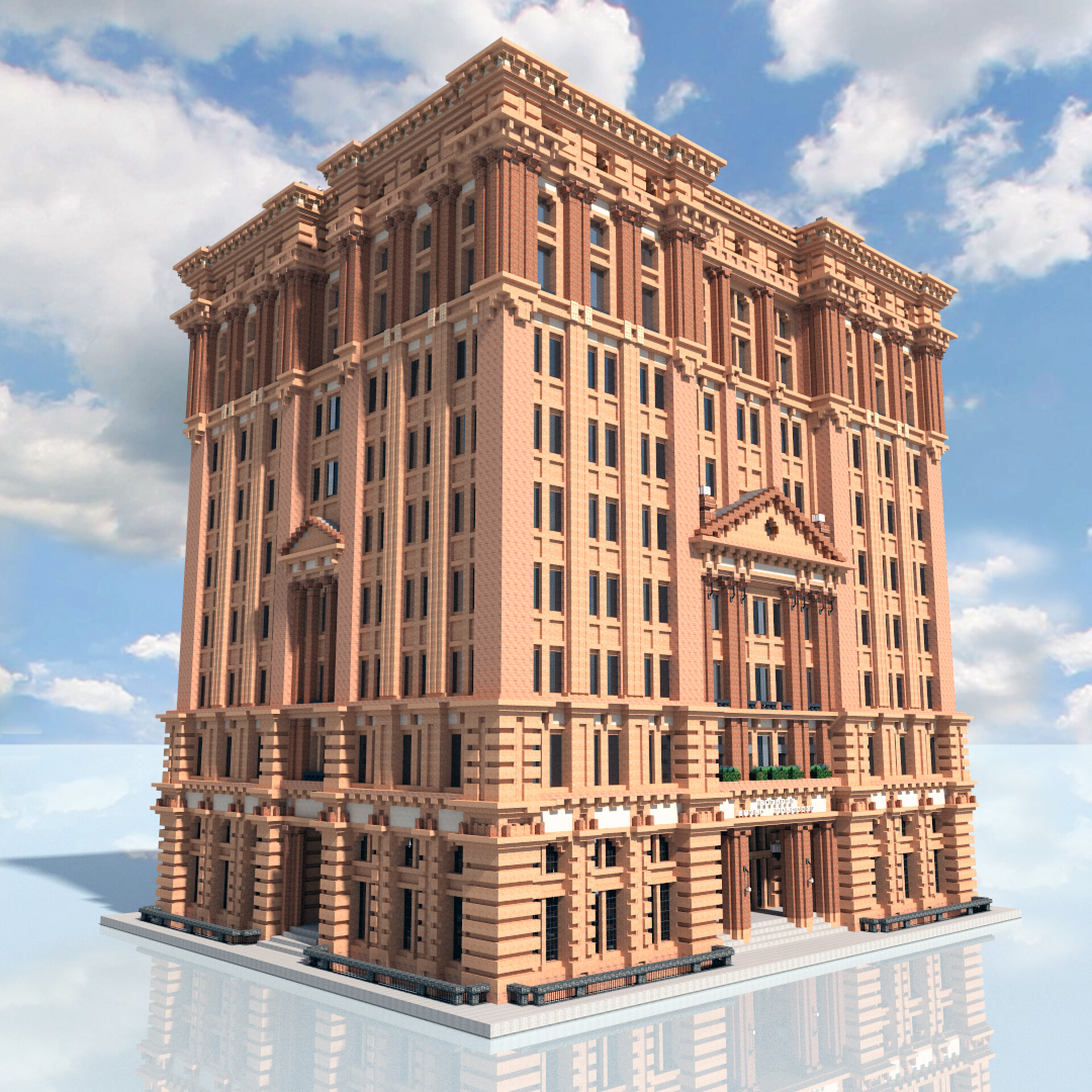 Capitol Stock Exchange Building Minecraft Map