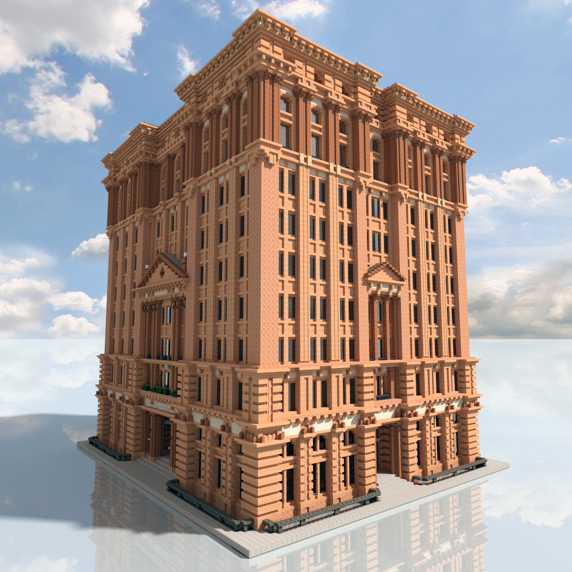 Capitol Stock Exchange Building Minecraft Map