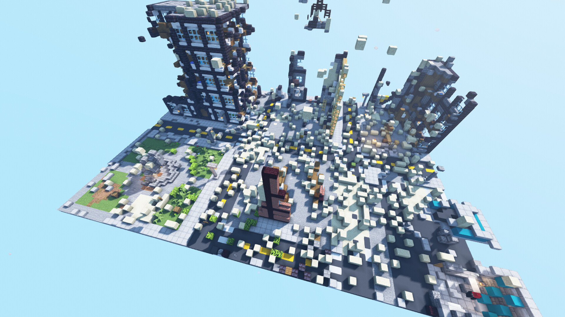 England Map | Natural Disasters Survival Minecraft Map