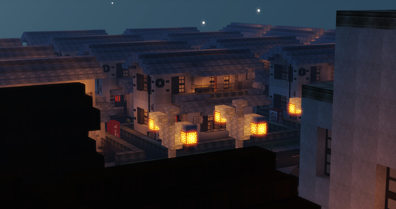 Asagao City//Modern Japanese City Minecraft Map
