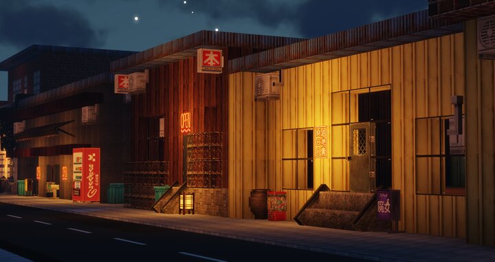 Asagao City//Modern Japanese City Minecraft Map