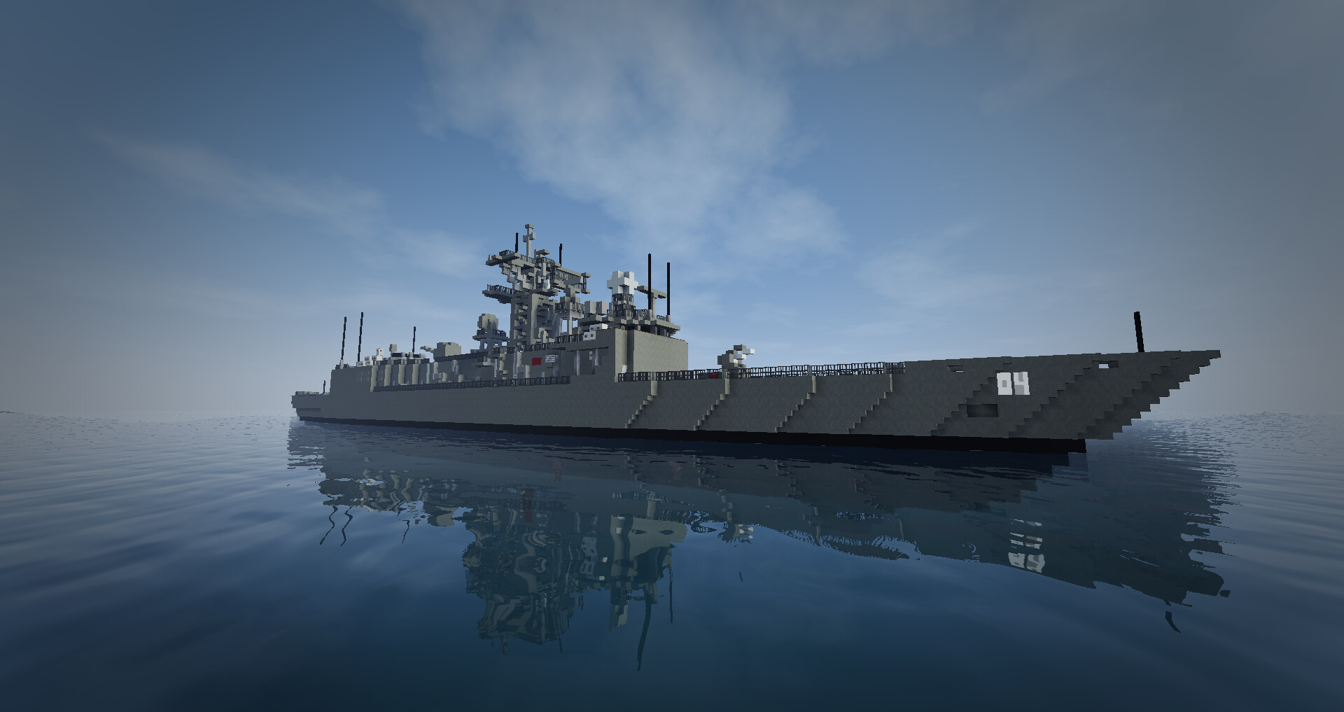 Adelaide-class frigate (HMAS Darwin) Minecraft Map