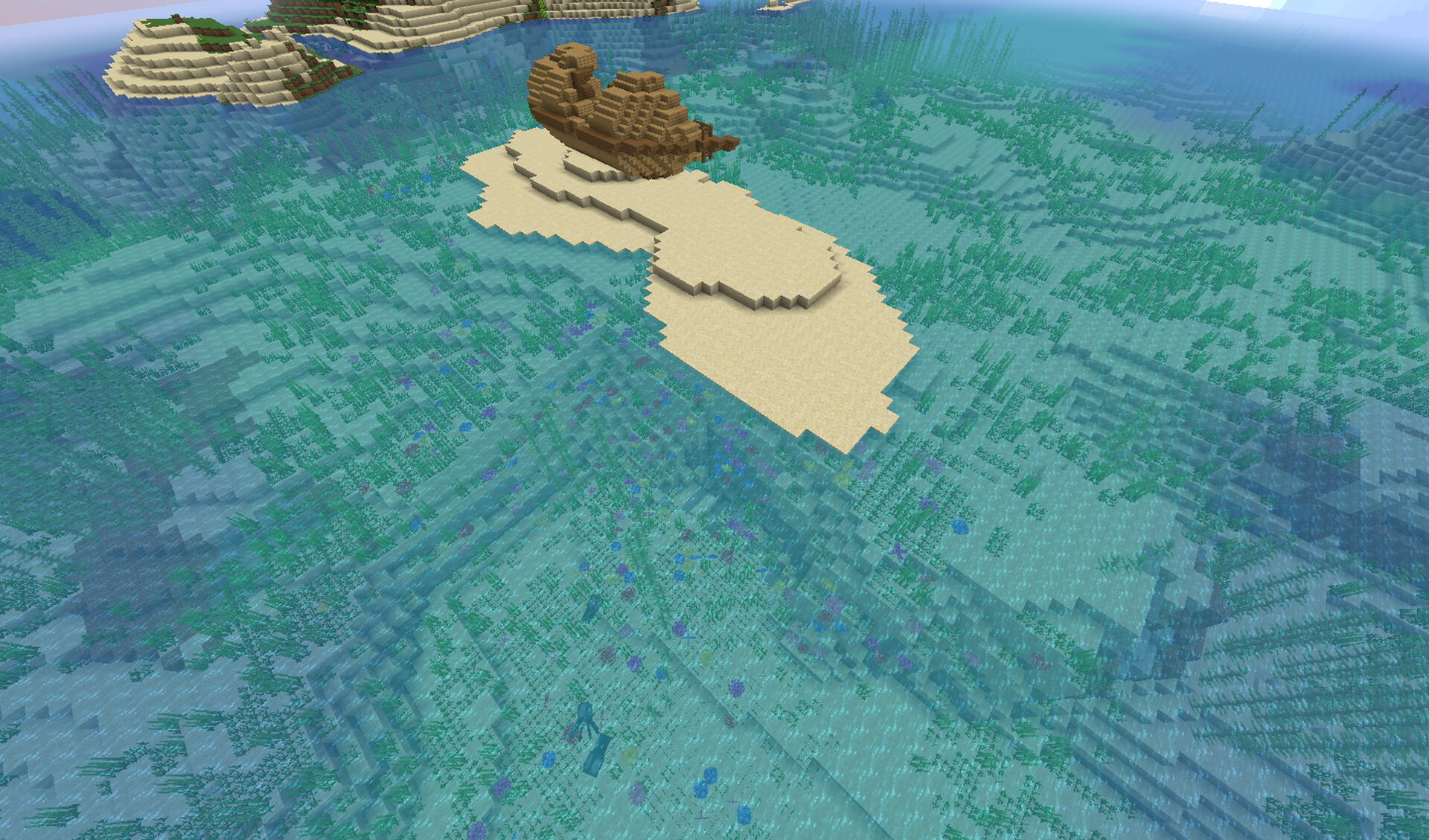 Underwater Hillside Base! Minecraft Map