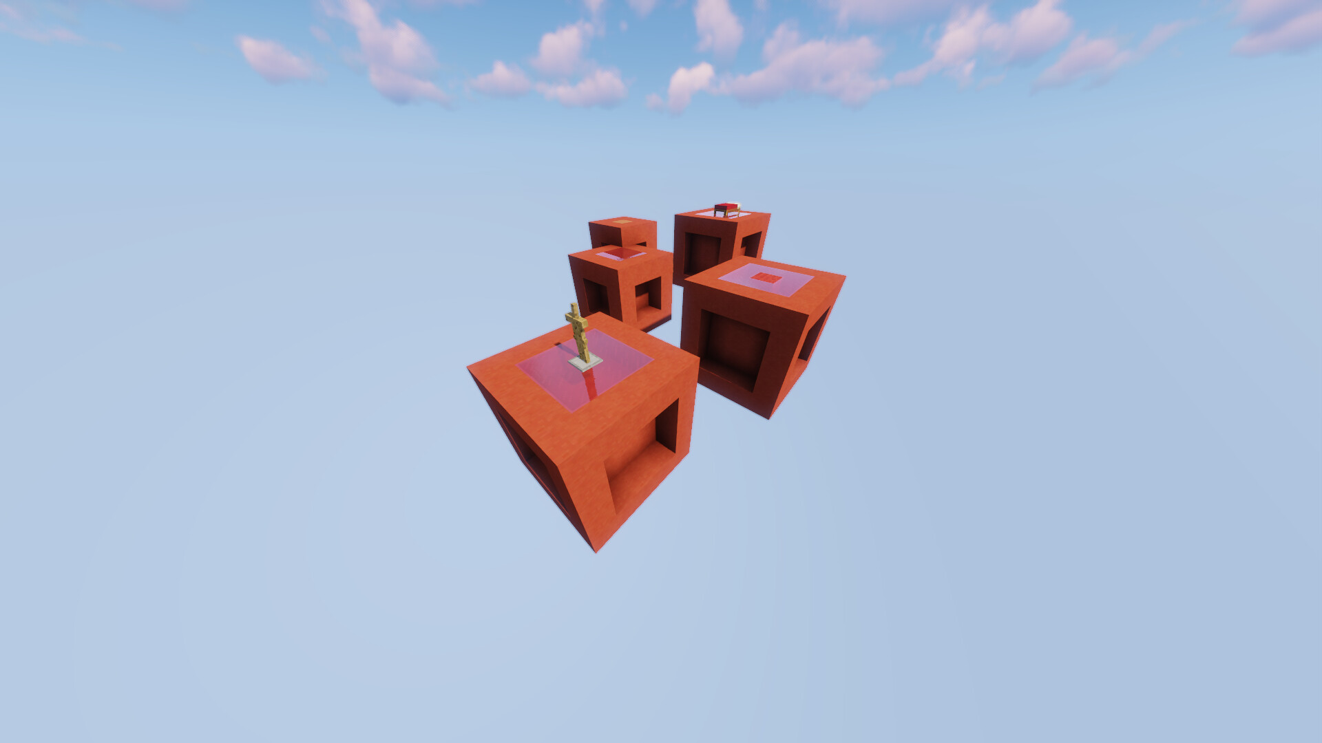 Bedwars - Cubes 2x1/4x1 Minecraft Map