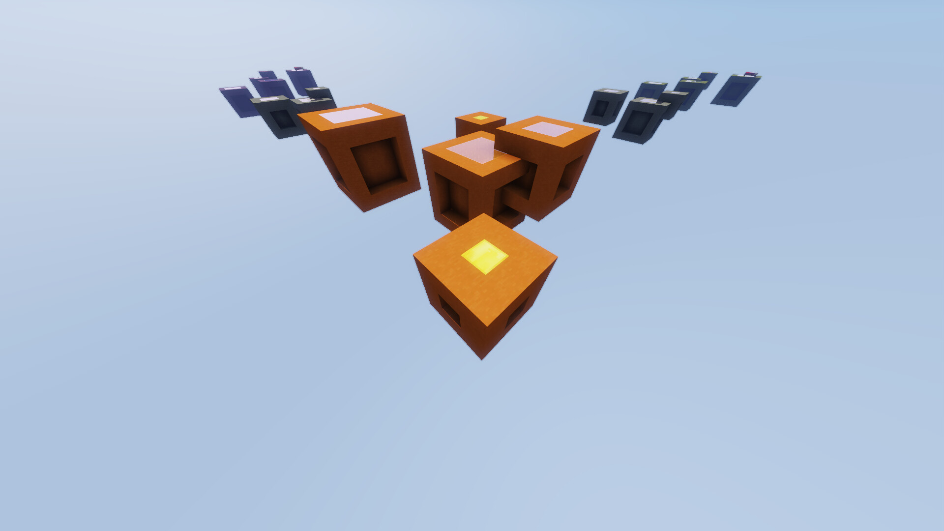 Bedwars - Cubes 2x1/4x1 Minecraft Map