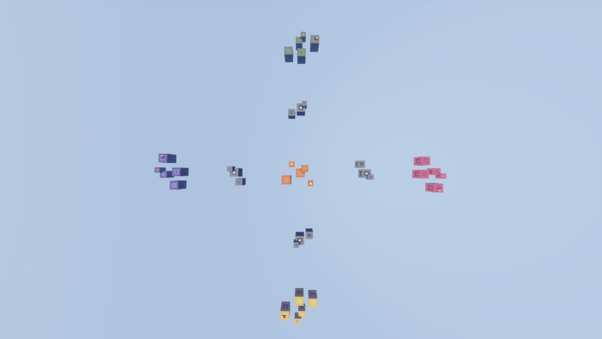 Bedwars - Cubes 2x1/4x1 Minecraft Map