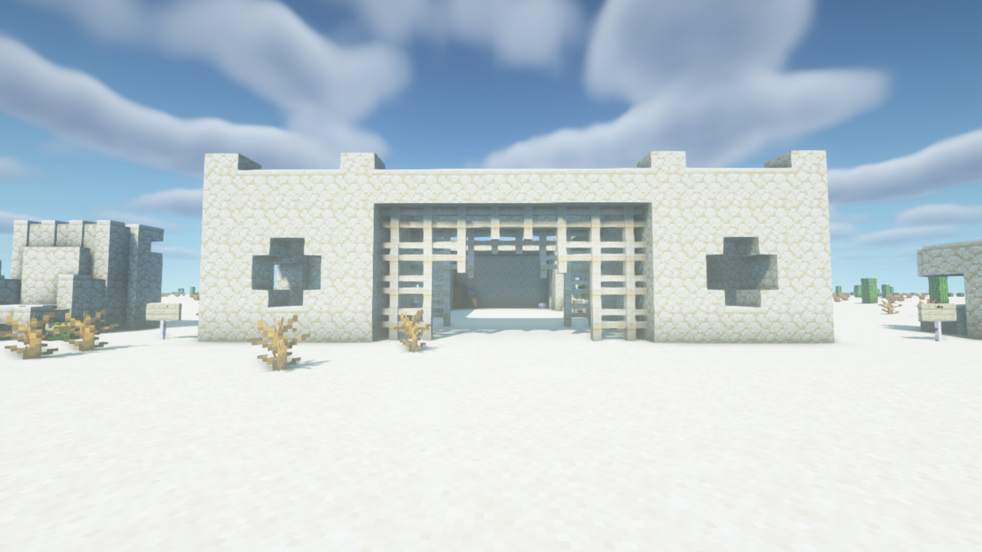 Desert Structures (SHADERS) - Showcase Minecraft Map