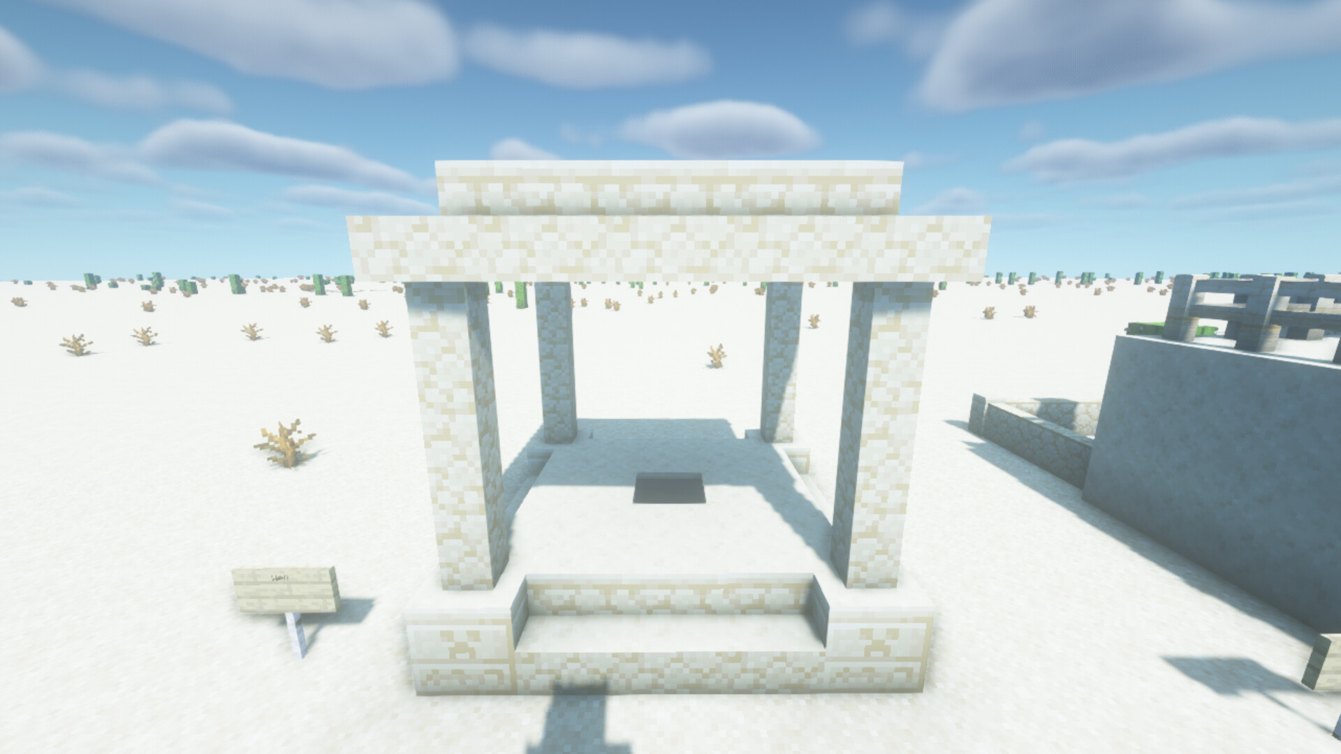 Desert Structures (SHADERS) - Showcase Minecraft Map