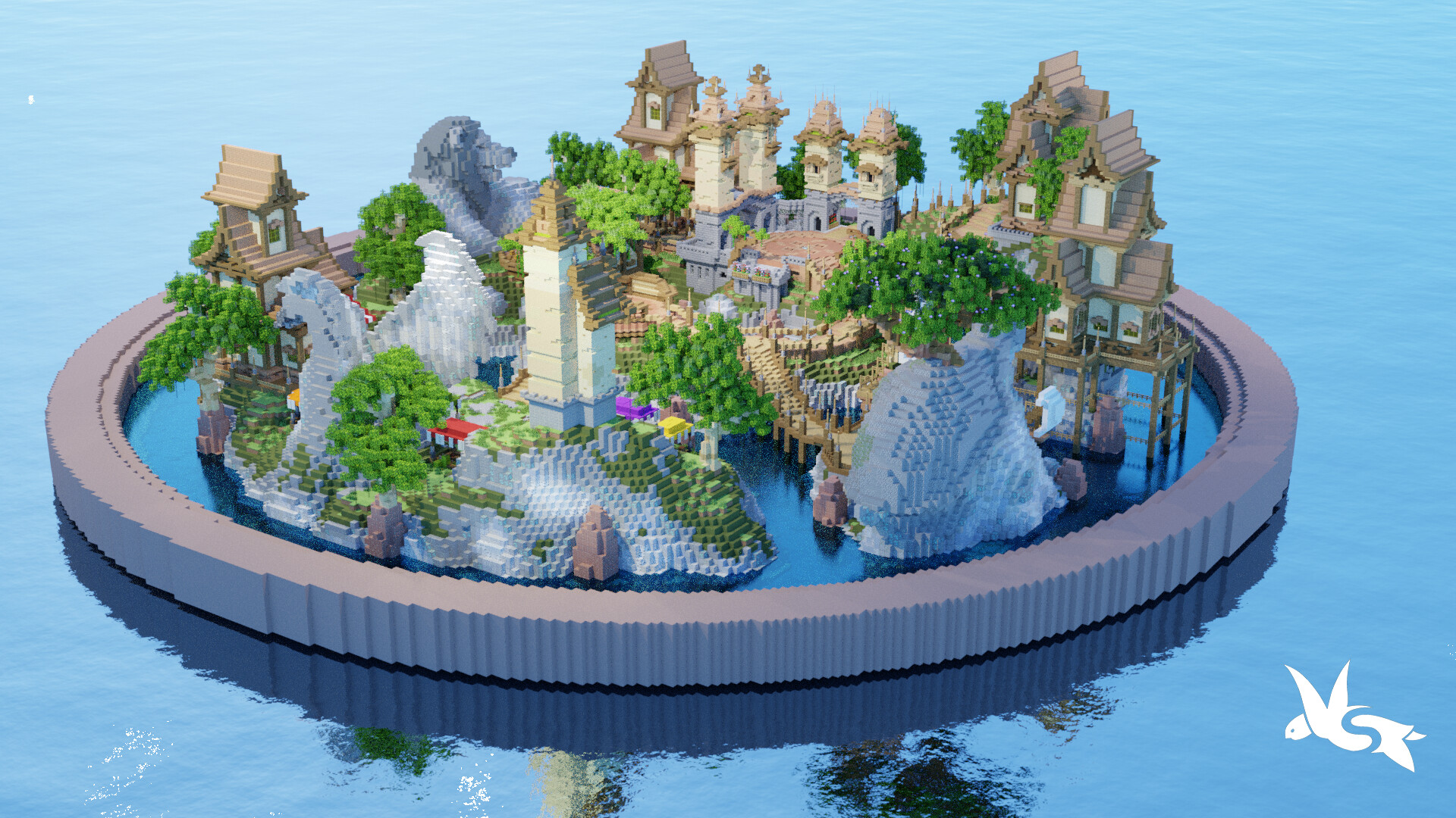 🌀 ANIMALS SPAWN 🌀 Minecraft Map