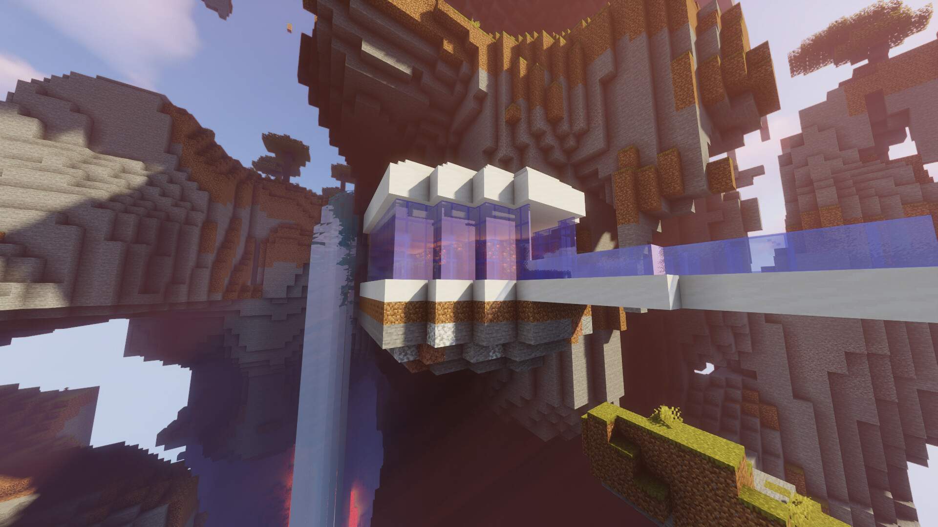 Cliff Side House (with interior) Minecraft Map