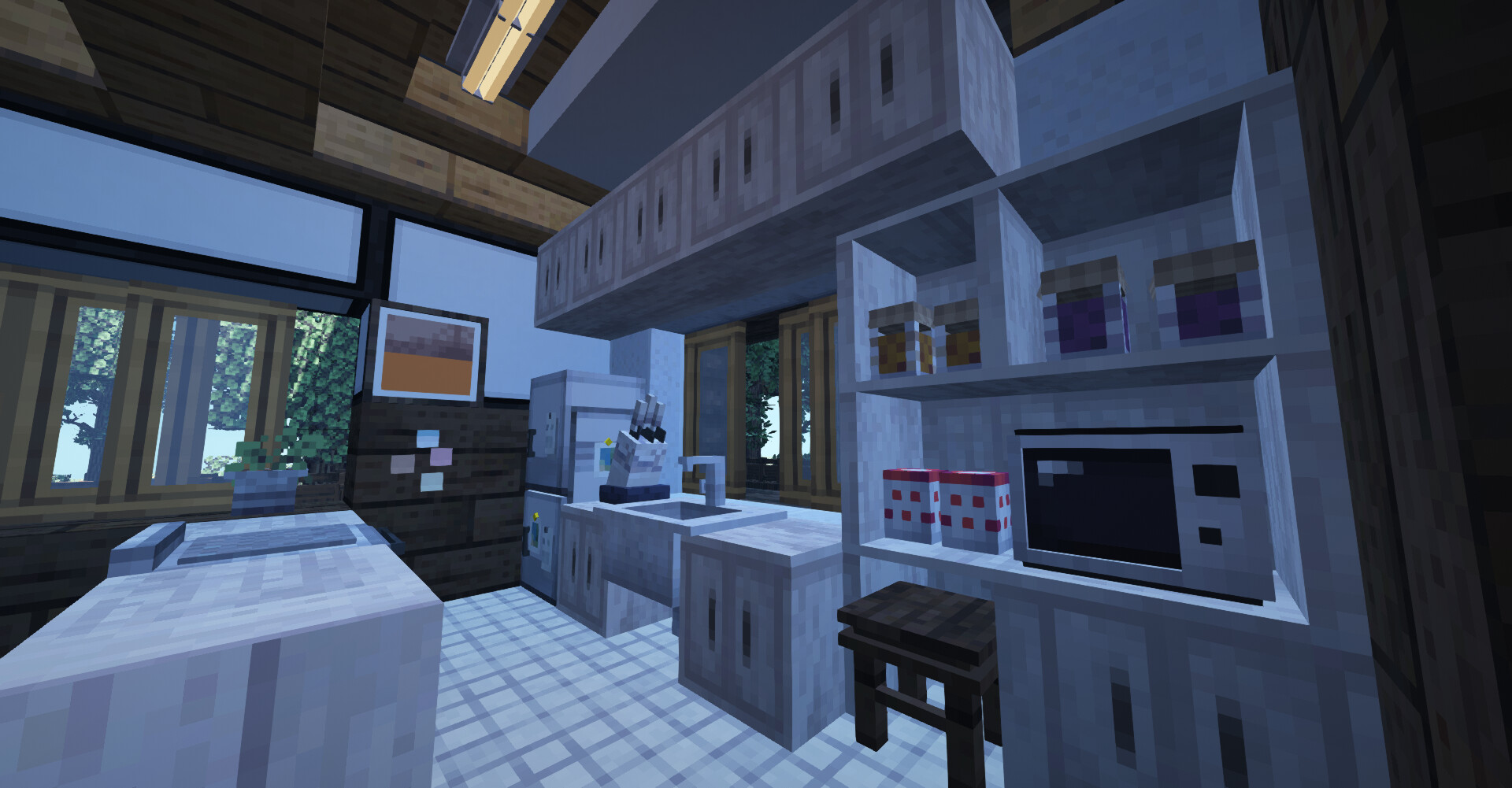 Kitchen Interior test Minecraft Map