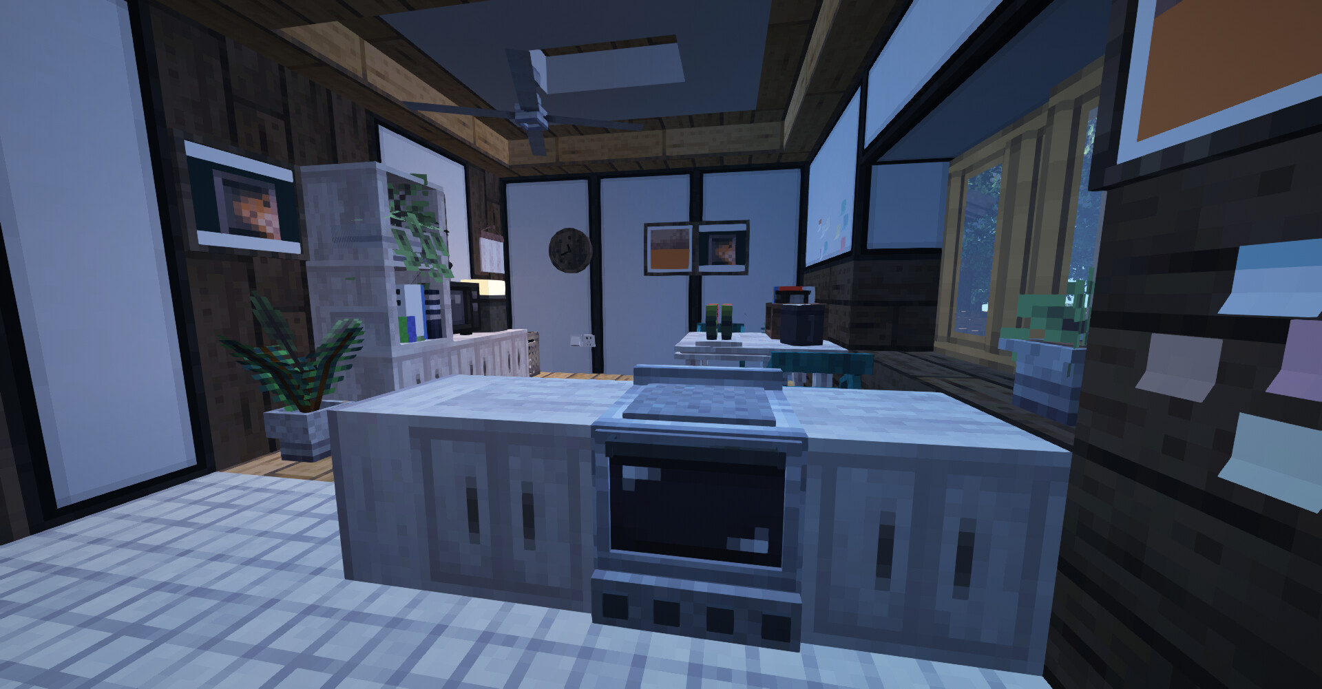 Kitchen Interior test Minecraft Map