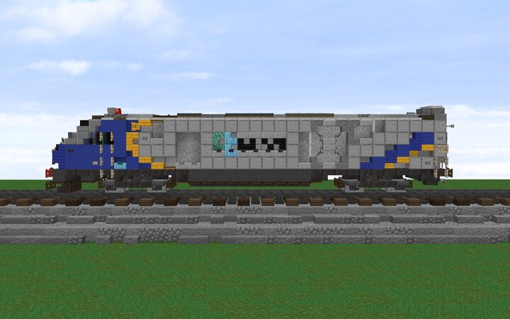 1.5:1 CDTX Amtrak Siemens SC-44 Minecraft Map