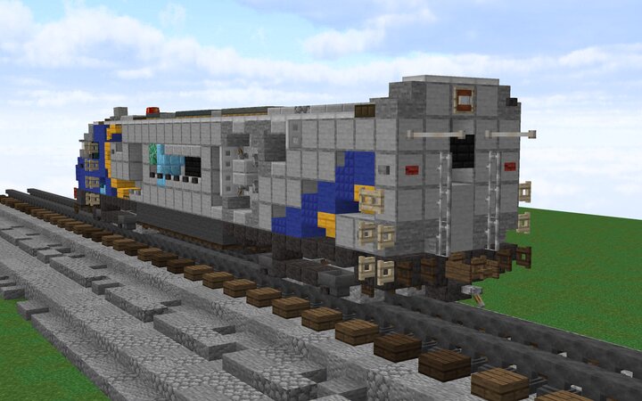 1.5:1 CDTX Amtrak Siemens SC-44 Minecraft Map