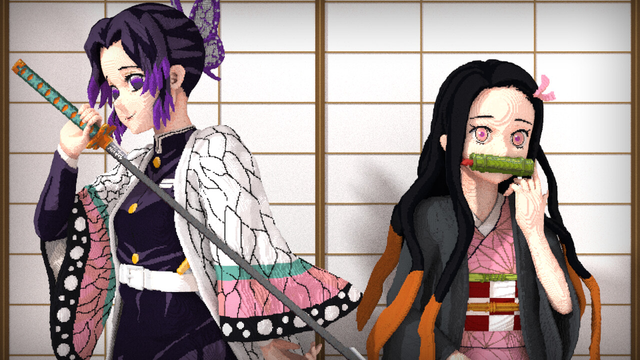Nezuko Kamado & Shinobu Kocho - Demon Slayer Minecraft Map