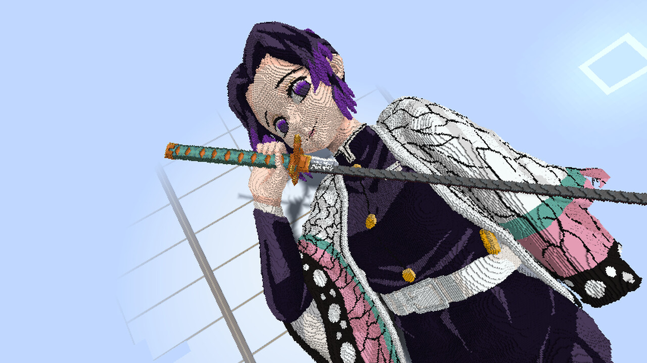 Nezuko Kamado & Shinobu Kocho - Demon Slayer Minecraft Map