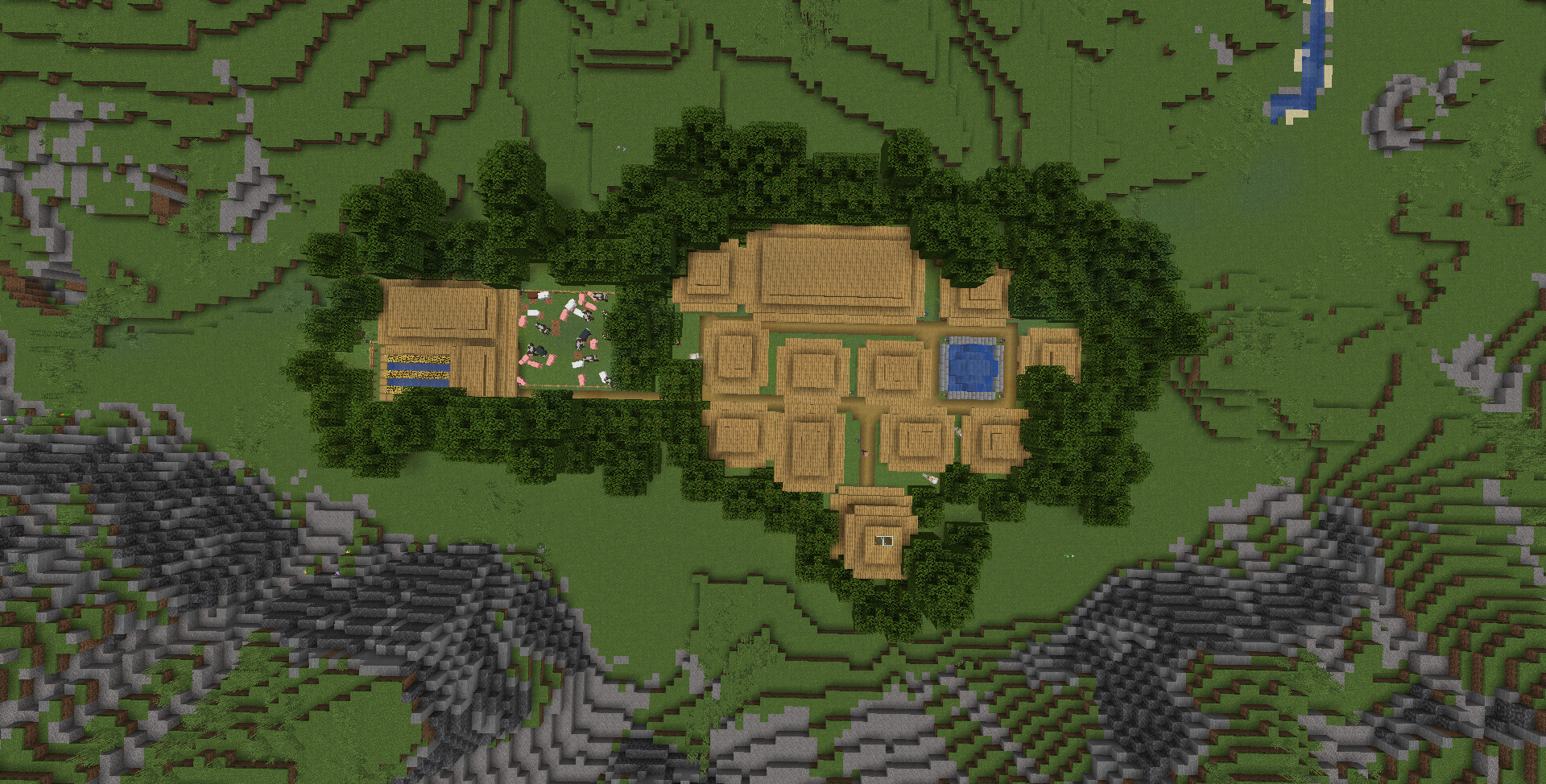 survival villages (NVIDIA EVENT) Minecraft Map