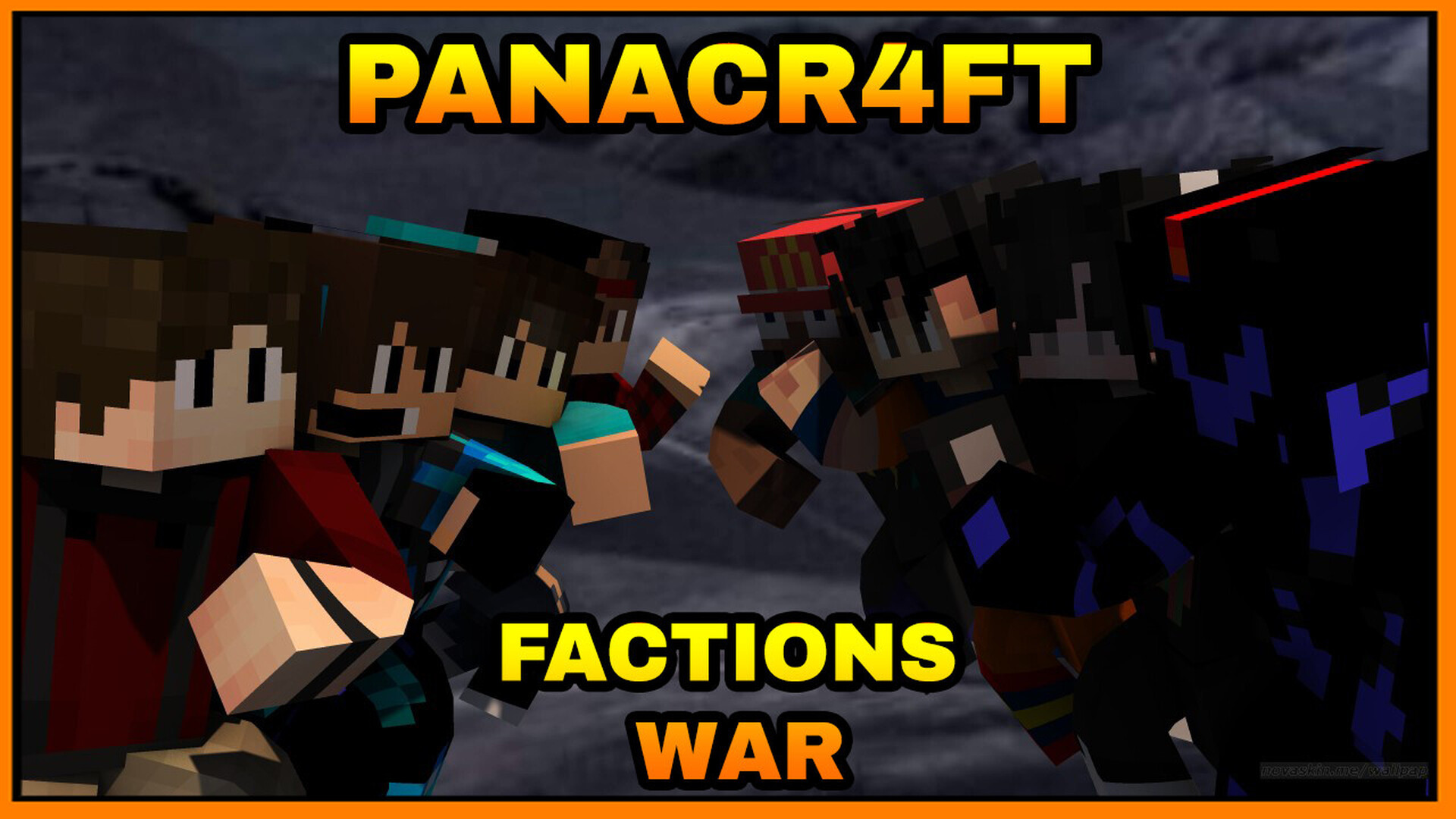 PanaCr4ft: Factions War Minecraft Map