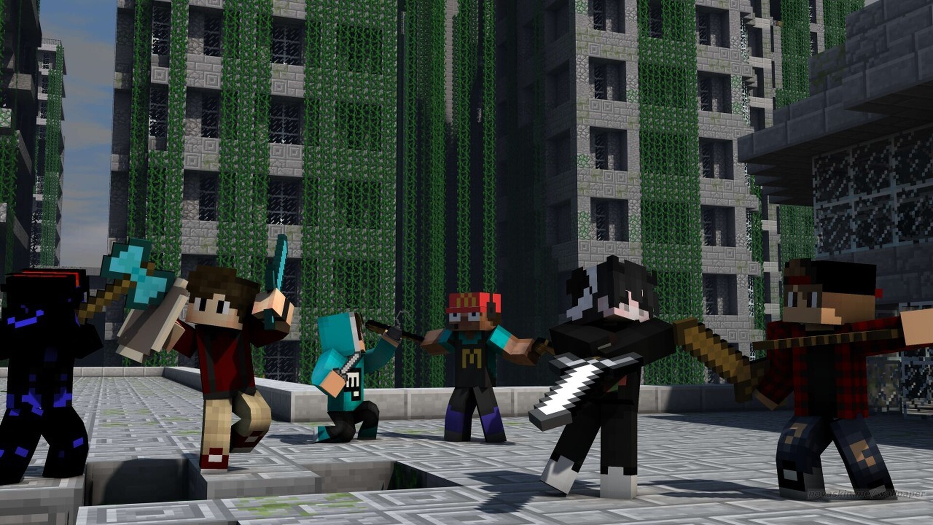 PanaCr4ft: Factions War Minecraft Map