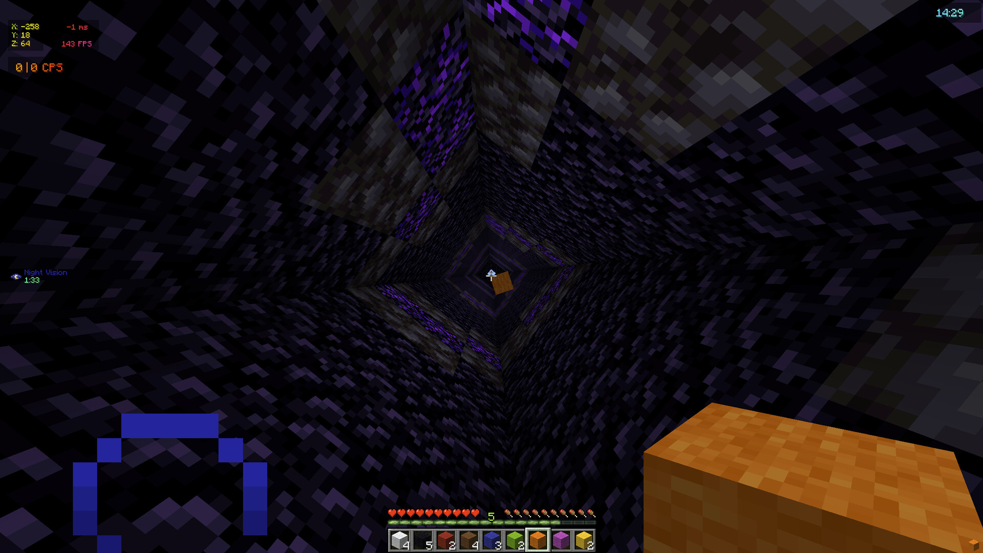 Hotkey training (1.17) Minecraft Map