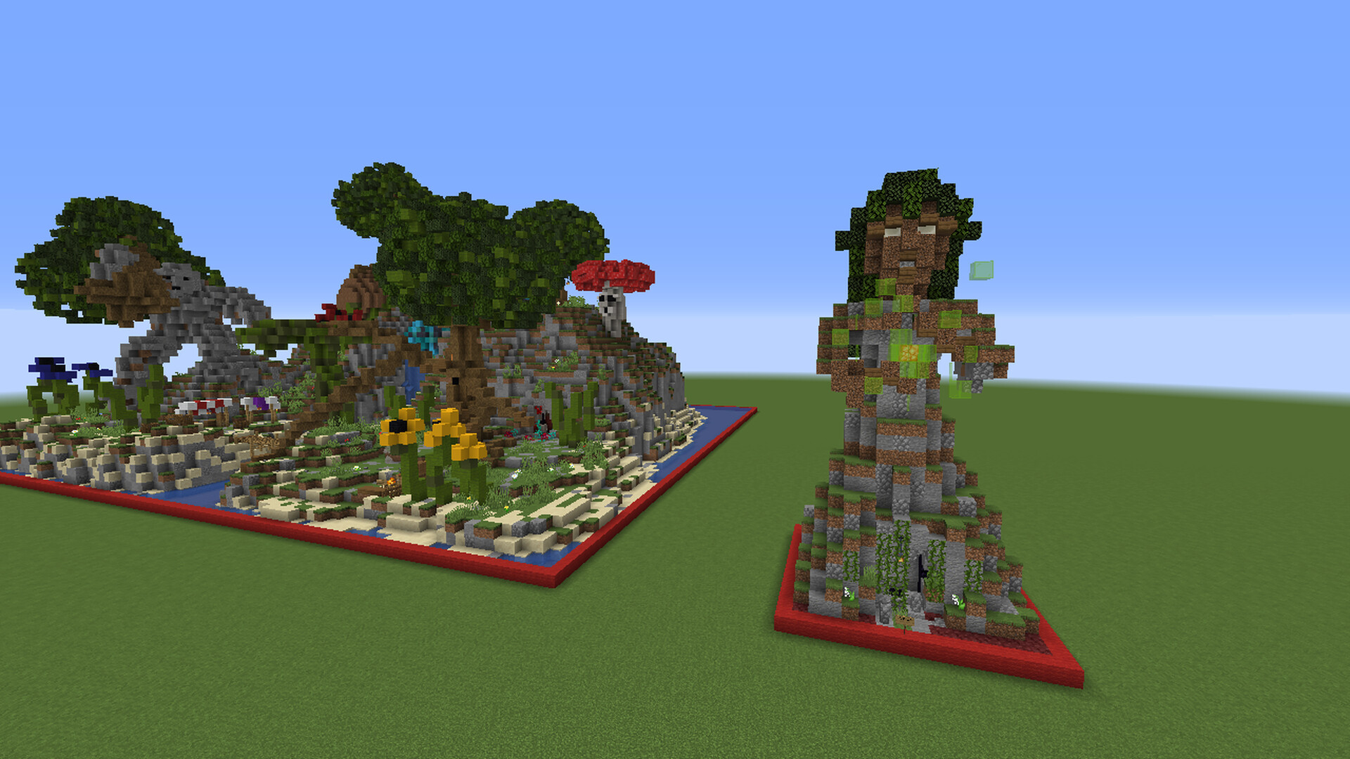 Nature Spawn [Organic Build] FREE DOWNLOAD! 1.16.5+ Minecraft Map