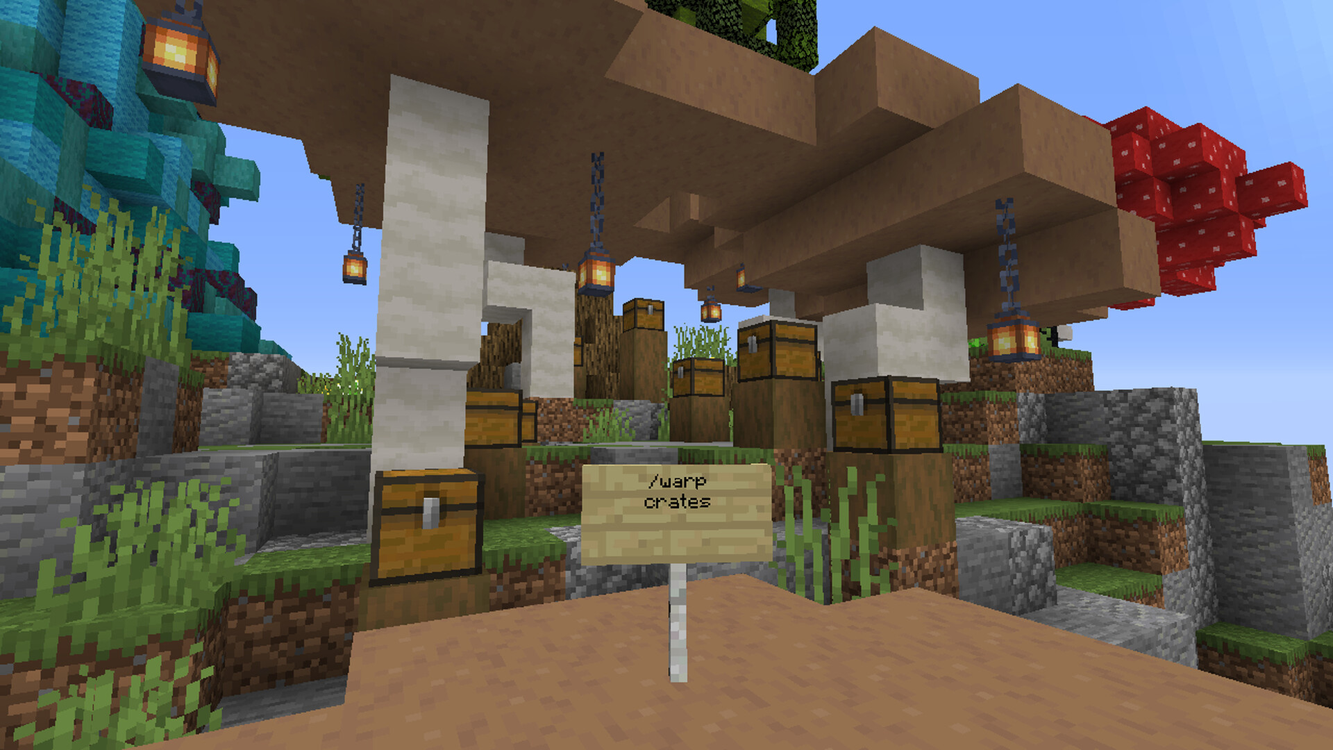 Nature Spawn [Organic Build] FREE DOWNLOAD! 1.16.5+ Minecraft Map