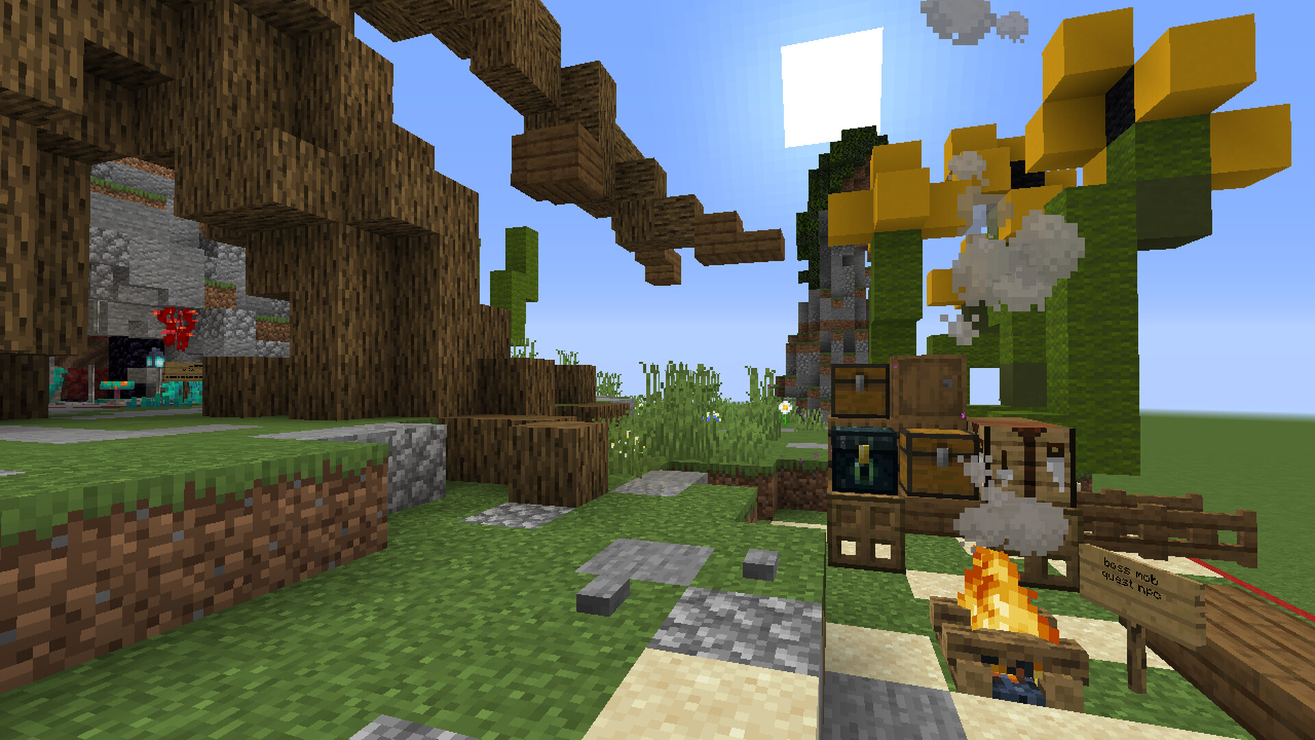 Nature Spawn [Organic Build] FREE DOWNLOAD! 1.16.5+ Minecraft Map