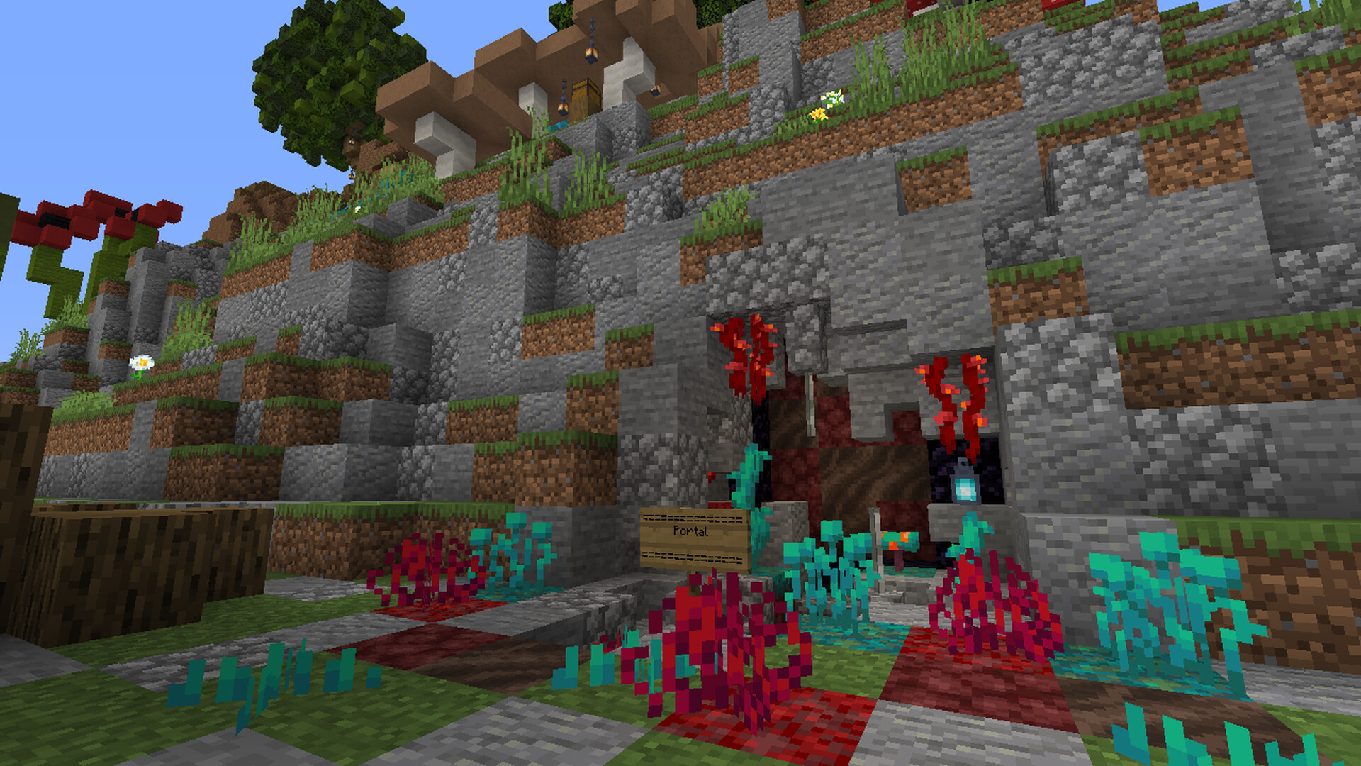 Nature Spawn [Organic Build] FREE DOWNLOAD! 1.16.5+ Minecraft Map