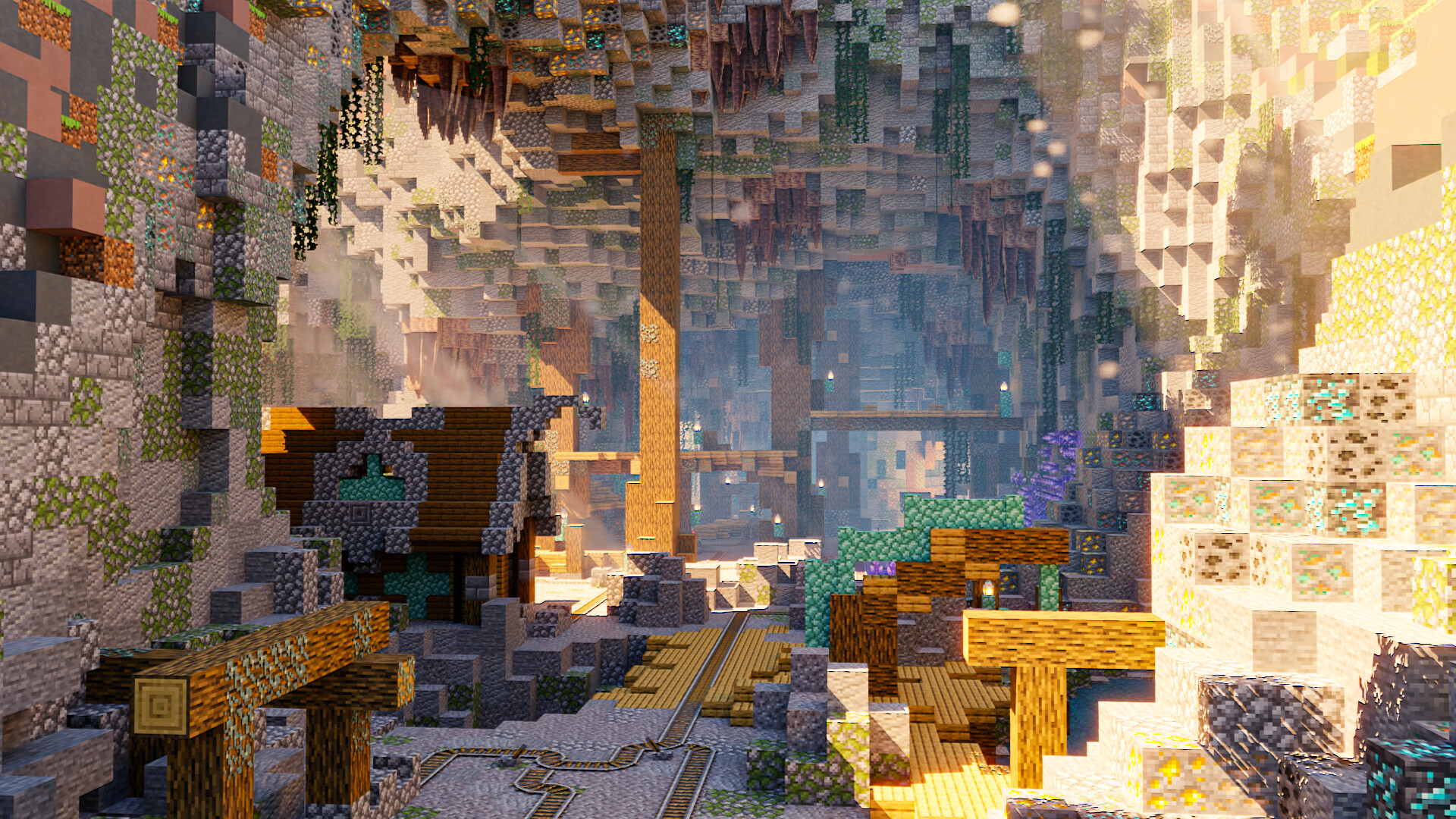 🔦BIG MINE FOR 1.17 [New Blocks]🔦 | [PRISMABUILDS] Minecraft Map