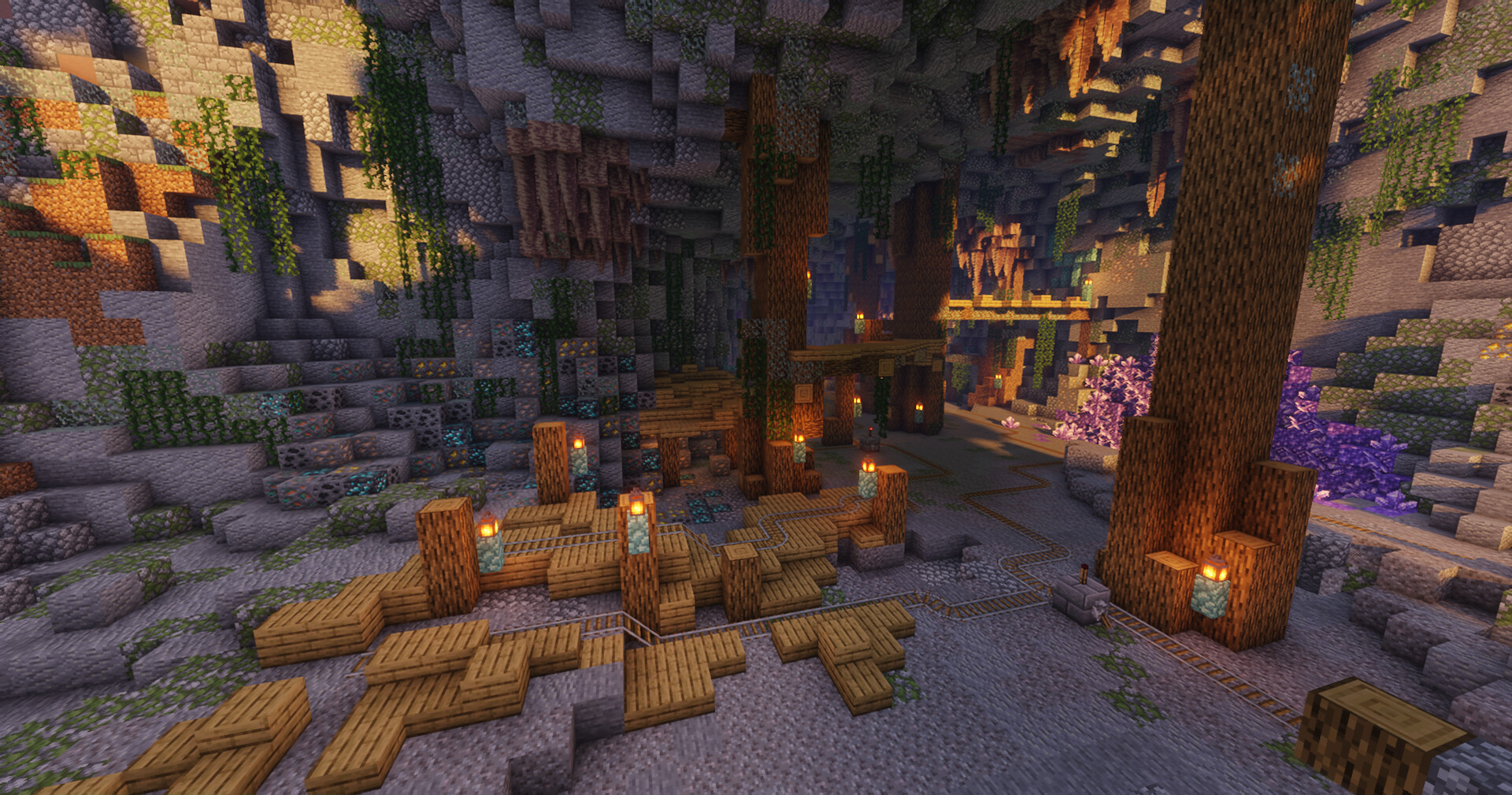 🔦BIG MINE FOR 1.17 [New Blocks]🔦 | [PRISMABUILDS] Minecraft Map