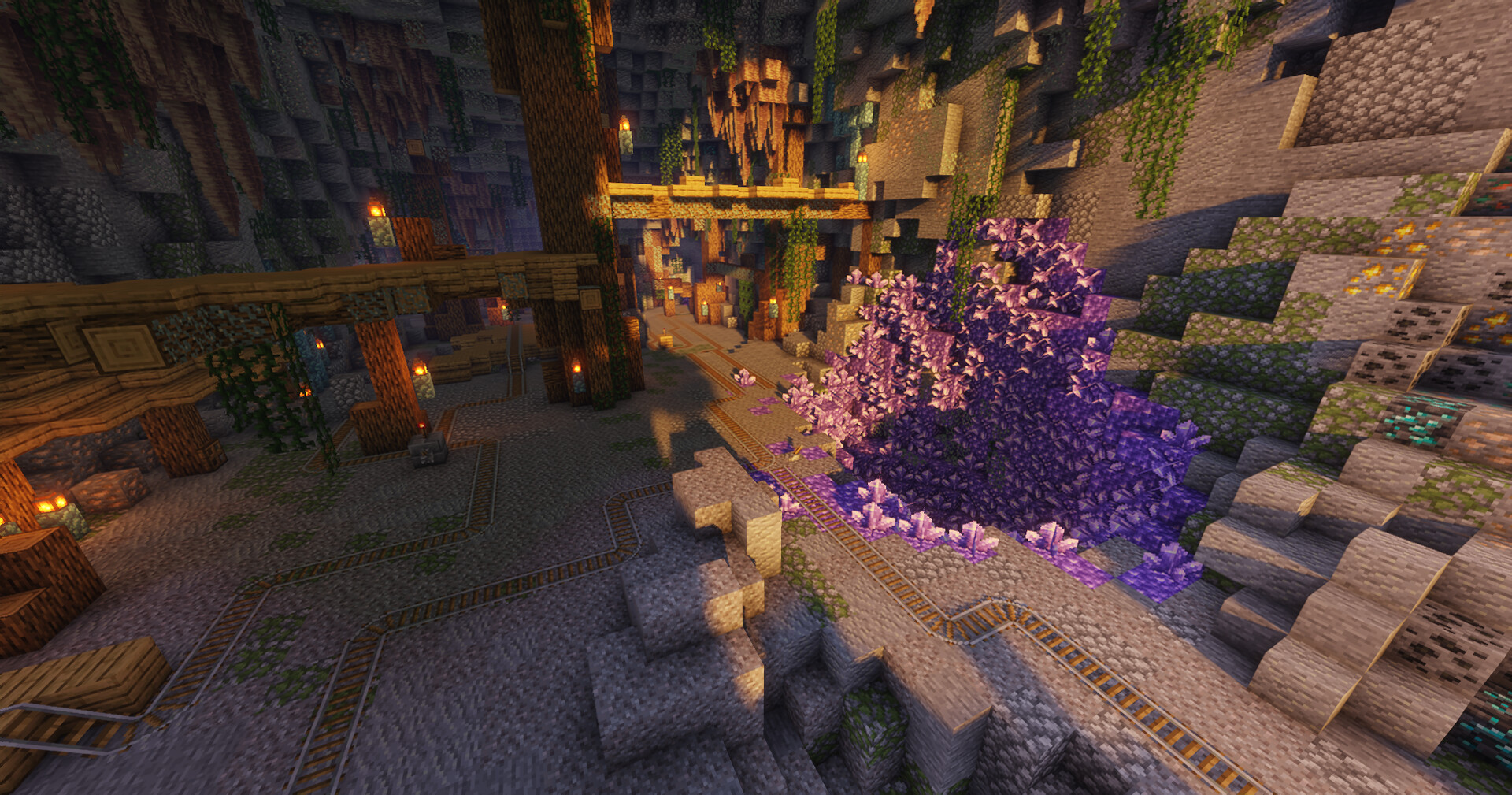 🔦BIG MINE FOR 1.17 [New Blocks]🔦 | [PRISMABUILDS] Minecraft Map