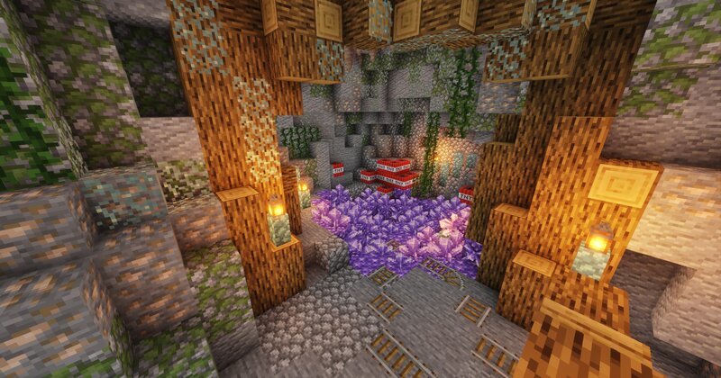 🔦BIG MINE FOR 1.17 [New Blocks]🔦 | [PRISMABUILDS] Minecraft Map