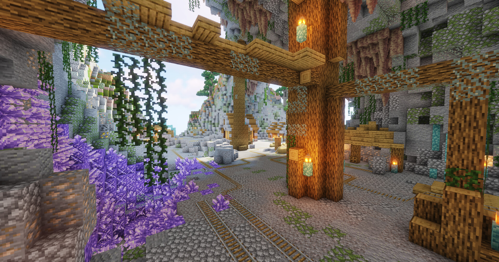 🔦BIG MINE FOR 1.17 [New Blocks]🔦 | [PRISMABUILDS] Minecraft Map