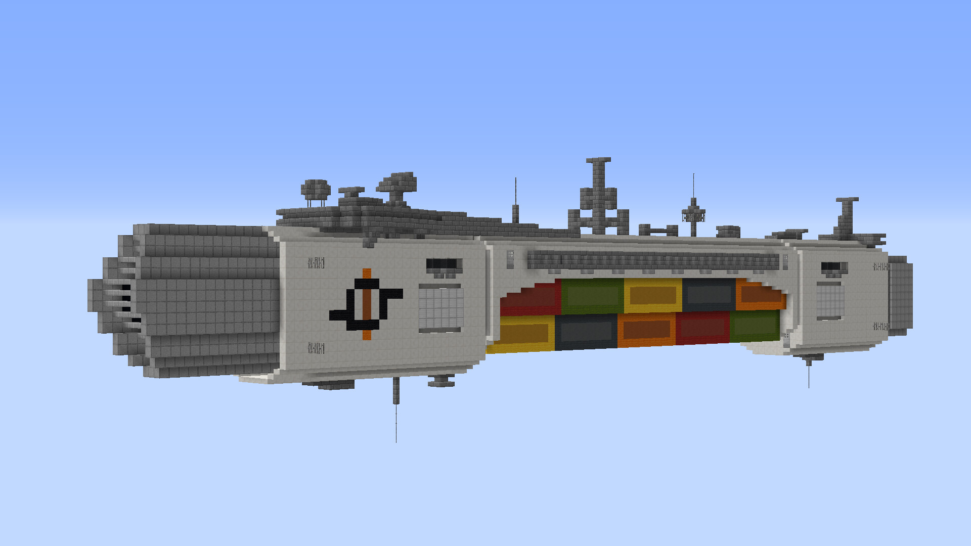 Space Cargo Ship "Liberty" Minecraft Map
