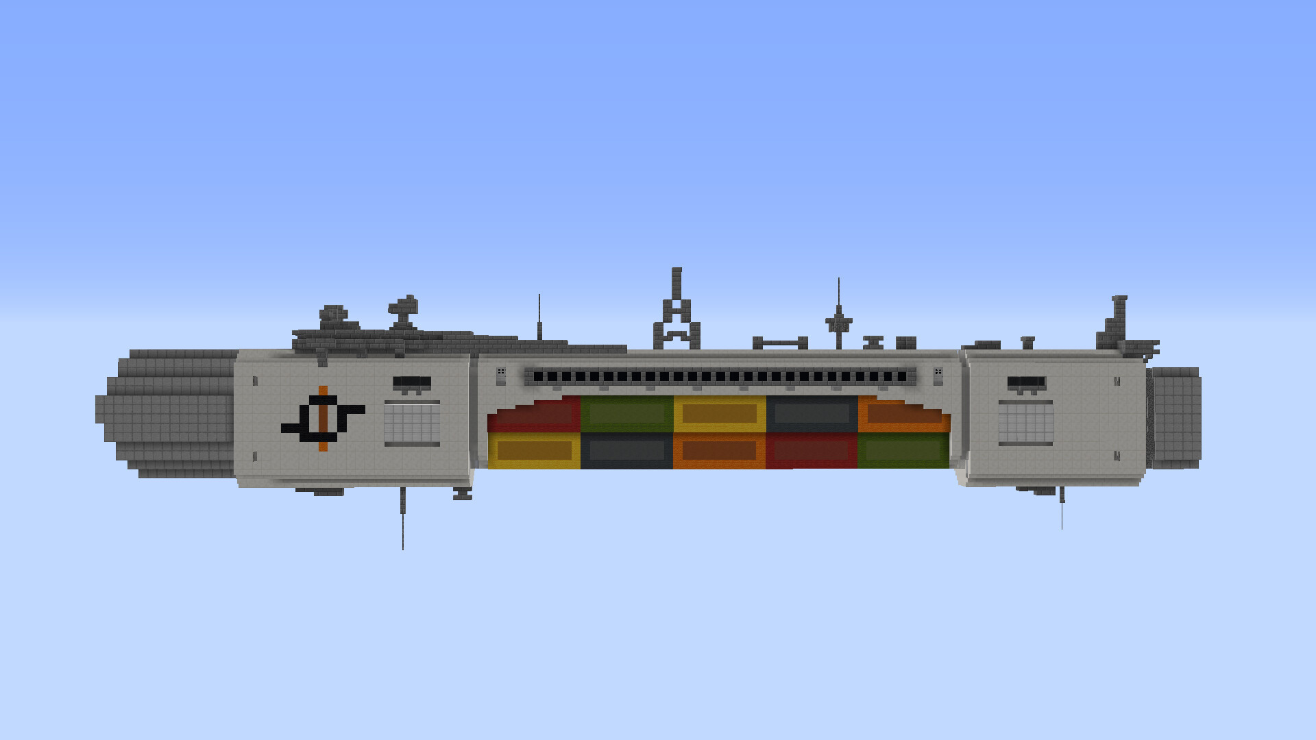 Space Cargo Ship "Liberty" Minecraft Map