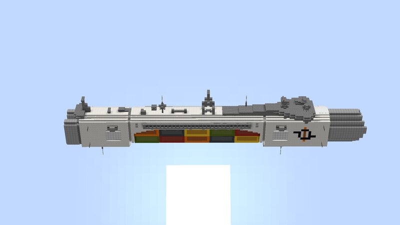 Space Cargo Ship "Liberty" Minecraft Map