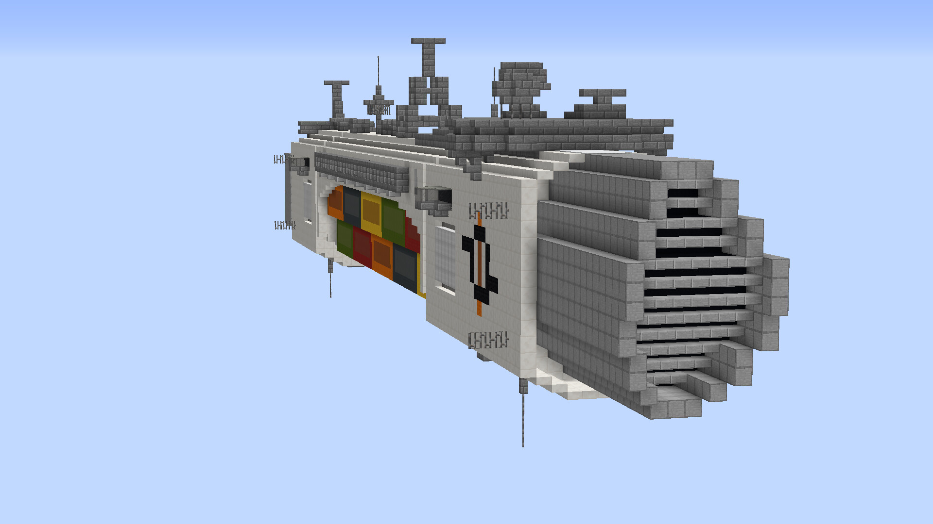 Space Cargo Ship "Liberty" Minecraft Map