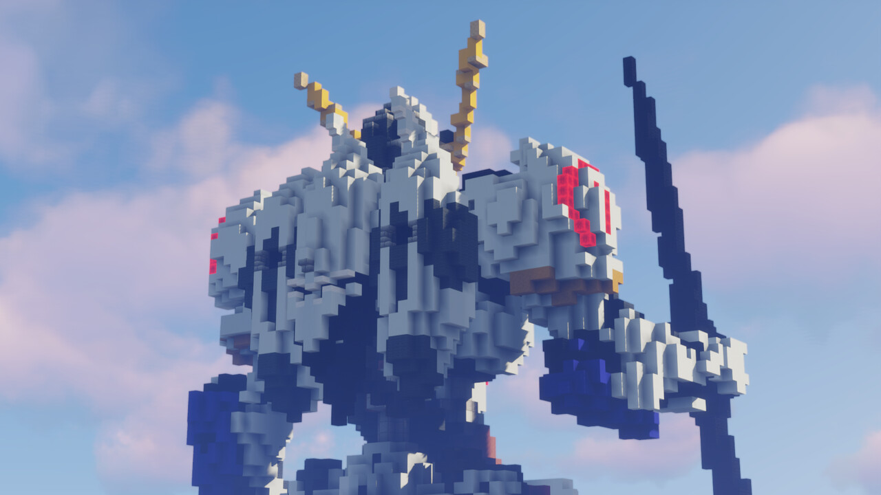 ASW-G-08 Gundam Barbatos (in progress) Minecraft Map